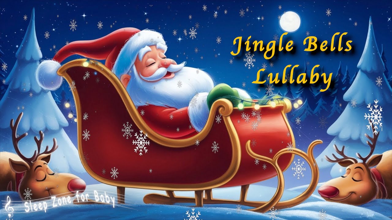 2 Hours of Jingle Bells Christmas Lullaby | Soft Baby Sleep Music ...