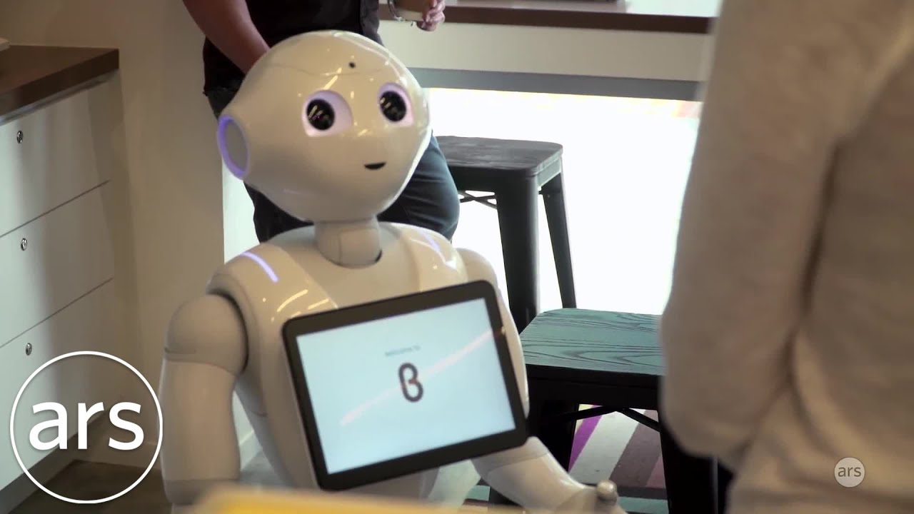 Meet Pepper: the friendly, humanoid sales robot | Ars Technica - YouTube