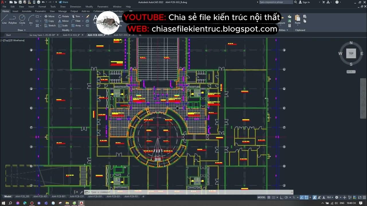 [Download Free CAD Files] File Cad bảo tàng Hà Nội | Hanoi Museum Project Drawings | AutoCAD ...
