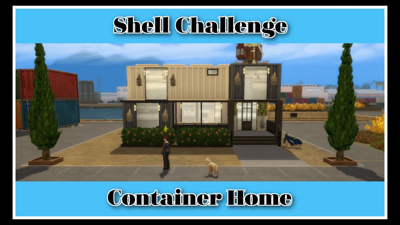 Container Home SHELL CHALLENGE By: @menabuchnersixdegreesofsimming ...