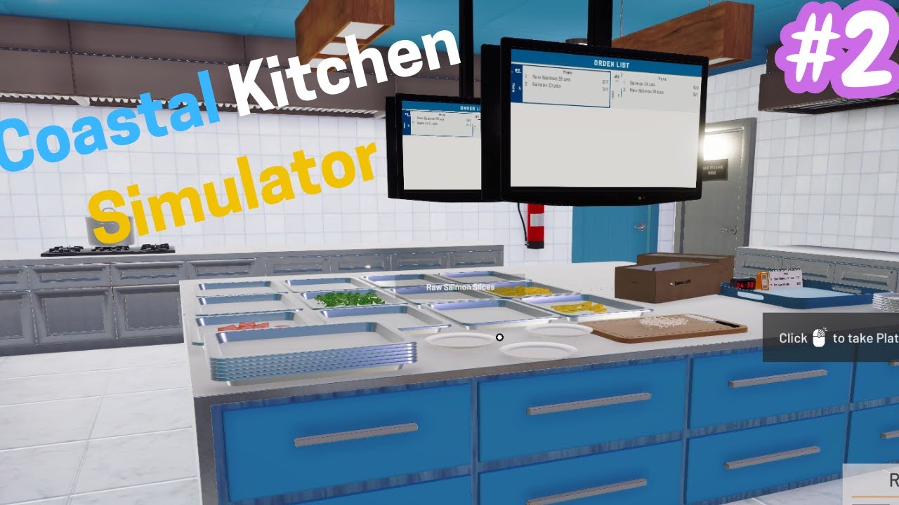Need to get to level five - Coastal Kitchen Simulator EP2 - YouTube