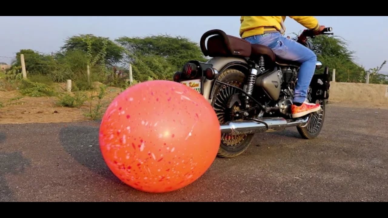 Bullet Vs Giant Balloon -- Huge Size Balloon Create - YouTube