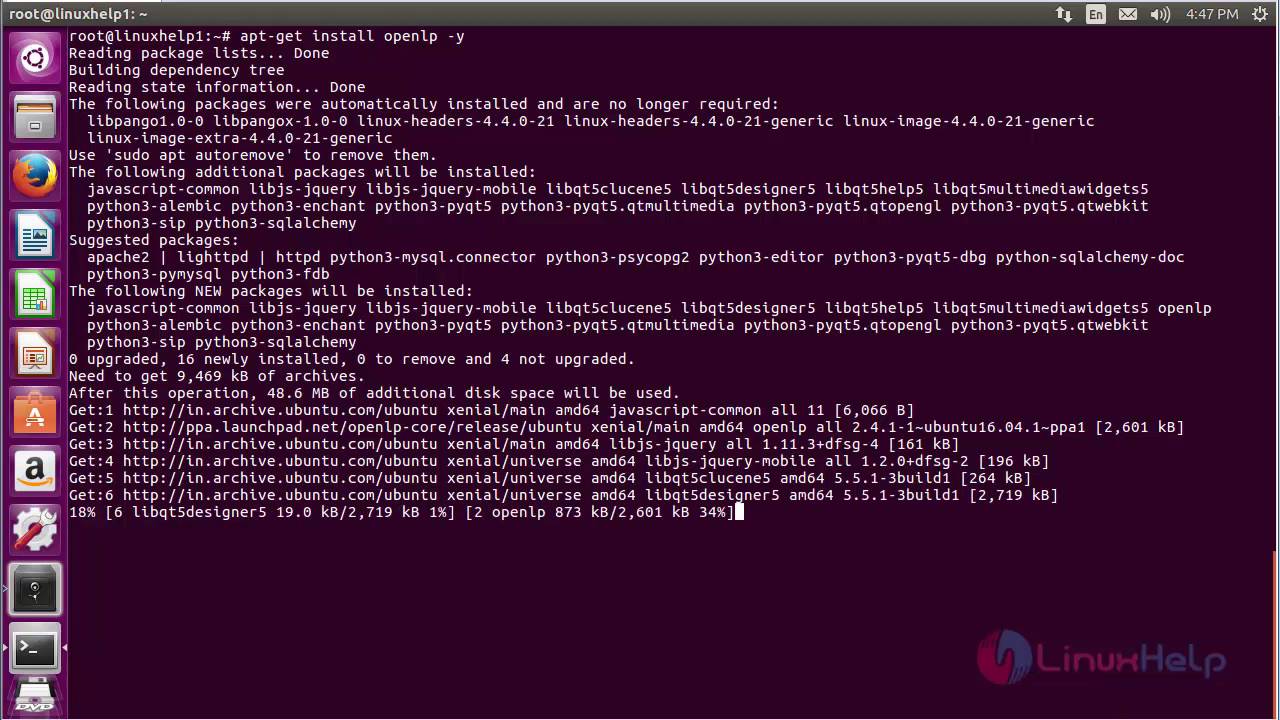 How to install OpenLP in Ubuntu - YouTube
