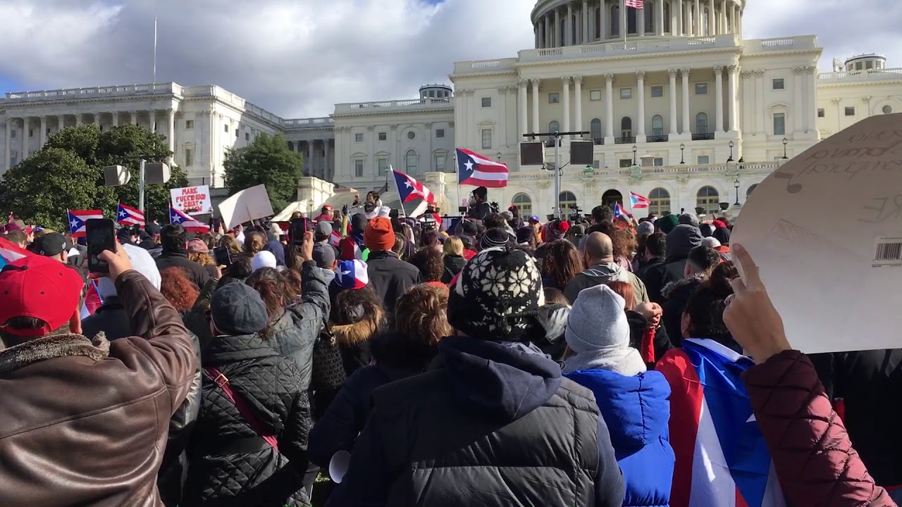 Unity March for Puerto Rico. - YouTube