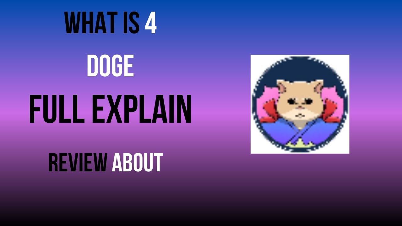 What is 4DOGE ? ( 4DOGE ) review about 4DOGE . - YouTube
