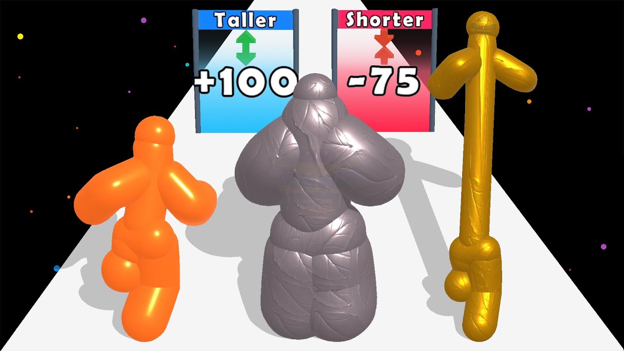 Tall Man Thick Man Run - Math Games (Freeplay) - YouTube