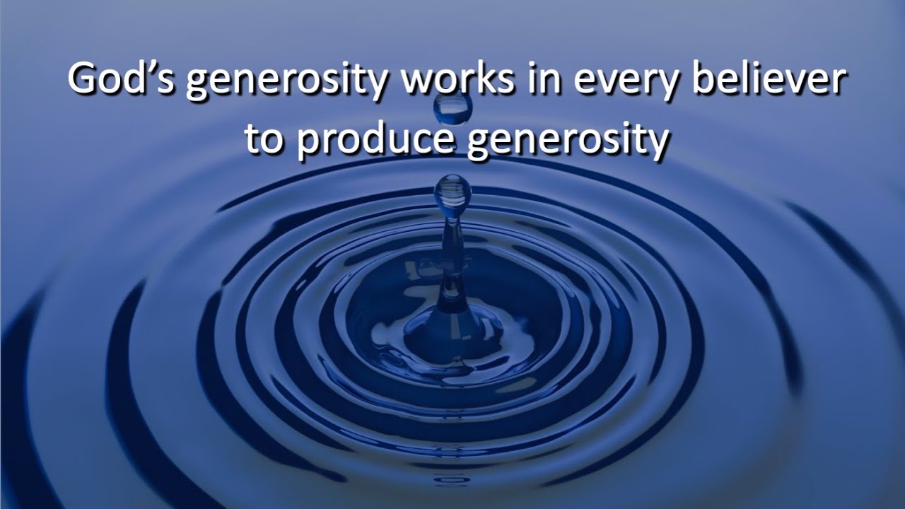 9. God's generous grace at work in believers (Acts 4v32-5v14) - YouTube