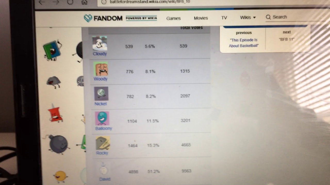 BFB 10 voting results (spoilers) - YouTube
