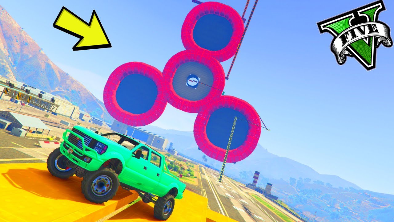 GTA 5 ONLINE 🐷 FIDGET SPINNER PARKOUR 🐷 GARE PARKOUR 🐷N*127🐷 GTA V ...
