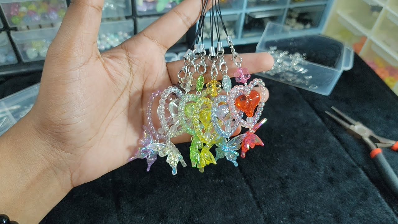 Aesthetic Phone Charms Ideas | Making Phone Accessories | Charms | DIY ...