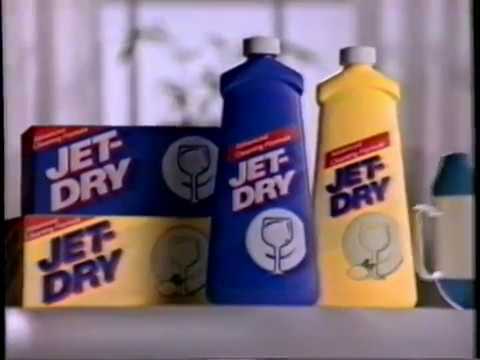 1992 Jet-dry Rinse Agent TV Commercial - YouTube