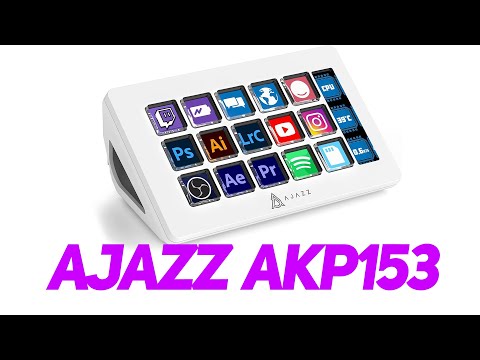 AJAZZ AKP153E Studiodeck - Das (günstige) StreamDeck Unboxing / Test / Inbetriebnahme Tutorial