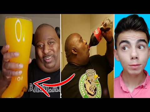 TEK DİKİŞTE LİTRELERCE İÇECEK İÇEN İNSANLAR ! (tepki videosu)