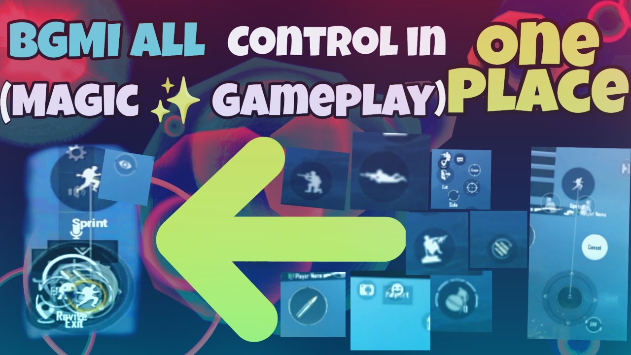 BGMI ALL CONTROL IN ONE PLACE | BGMI ! EXPERIMENT | BGMI MAGIC - YouTube