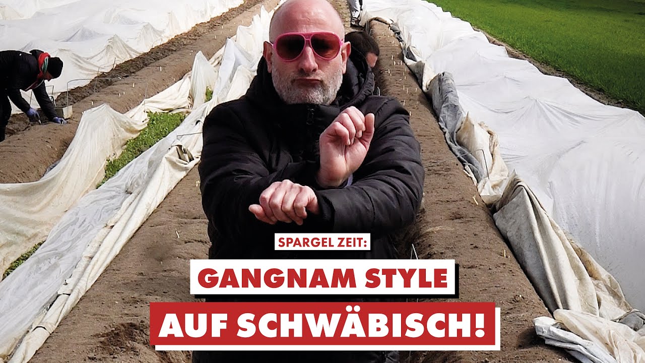 Jeddz Isch Spargelzeit Gangnam Style Cover Auf Schwäbisch Youtube