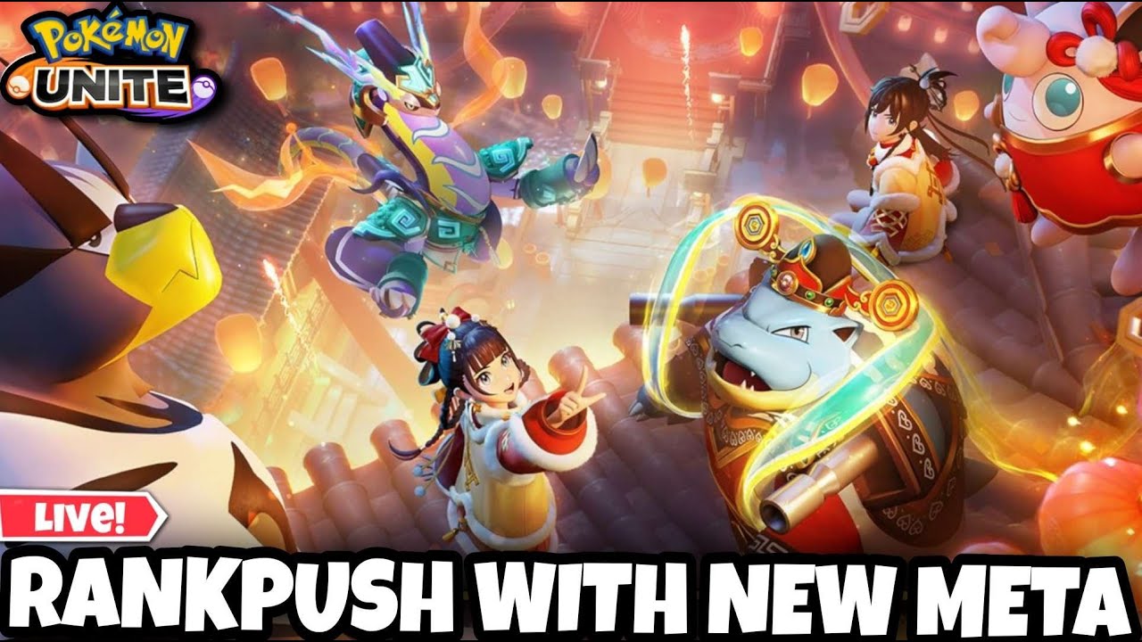 Lets Throw in Pokemon Unite ft Rank Push With Meta Mon - YouTube