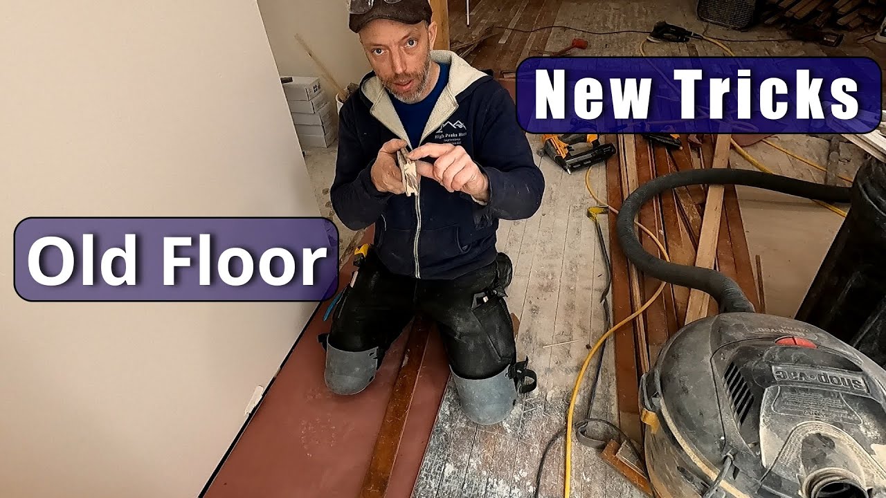 Reclaiming a 130yr old floor, finishing a timber frame Journey of the ...