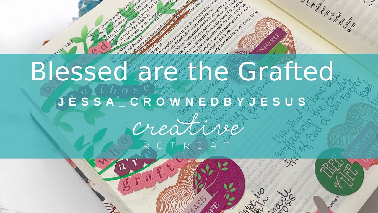 Blessed are the Grafted | Bible Journaling | - YouTube