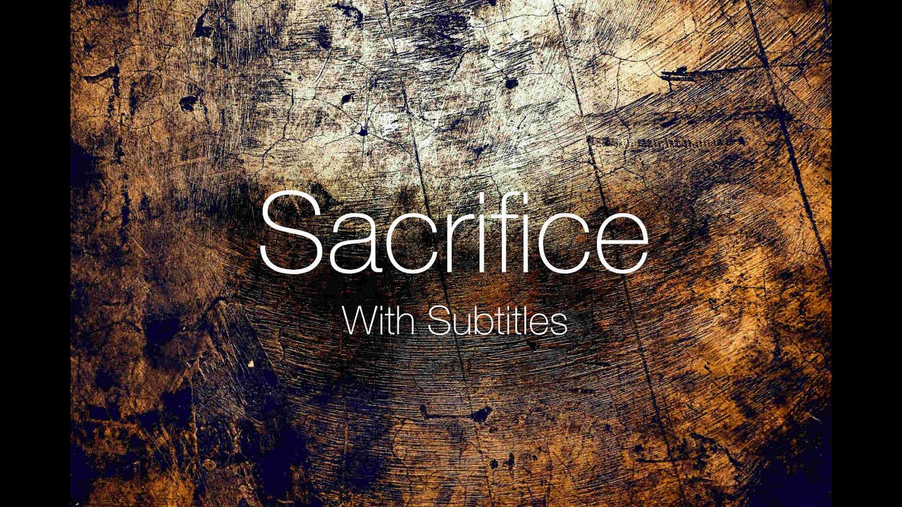 Sacrifice | Worship Song By Danny McCamish - YouTube