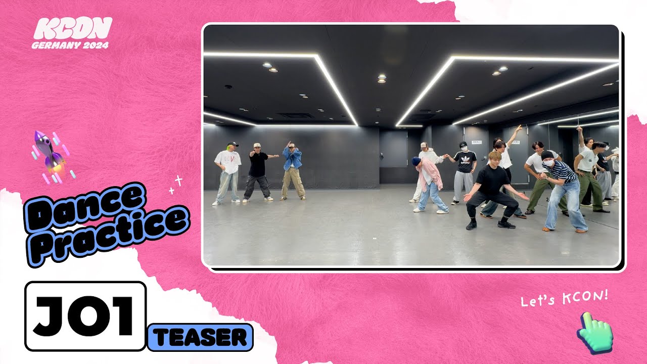 🕺DANCE PRACTICE TEASER 💗 | JO1 | KCON GERMANY 2024 - YouTube