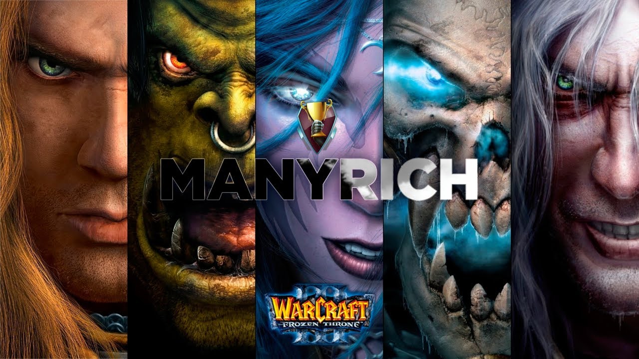 WarCraft 3 / DotA 1 / XLTB / Road to 11k / iCCup.com - YouTube