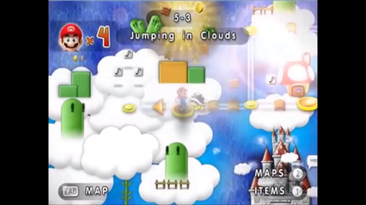 New Super Mario Forever 2012: Map 5 Music - YouTube