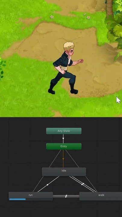 8 Directional Spine 2D character moving in Unity with Visual Scripting - YouTube