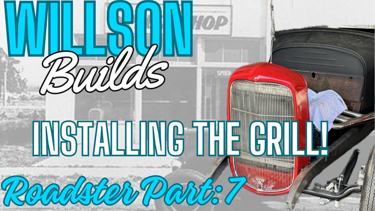Installing the 32 Grill on my 29 Model A - Roadster Episode 7 - YouTube