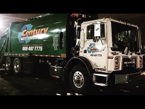 Diy how to make garbage truck mack MR, compactor box: Leach 2rlll 32 ...