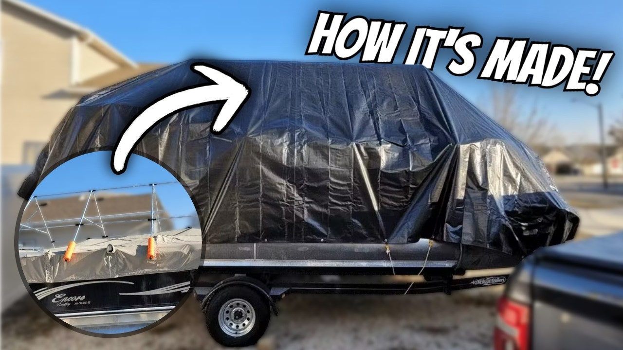 How This DIY Boat Cover Frame Was Made! - YouTube