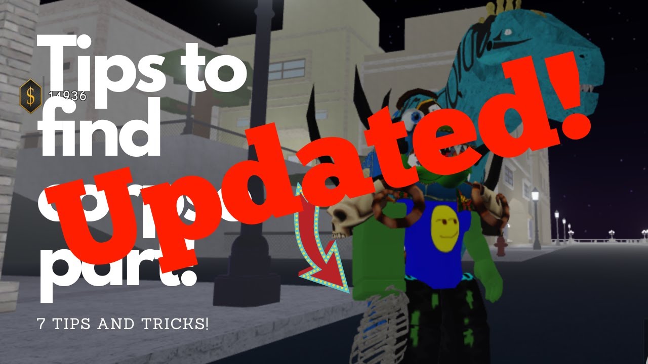Tips to find corpse parts.(UPDATED) - YouTube
