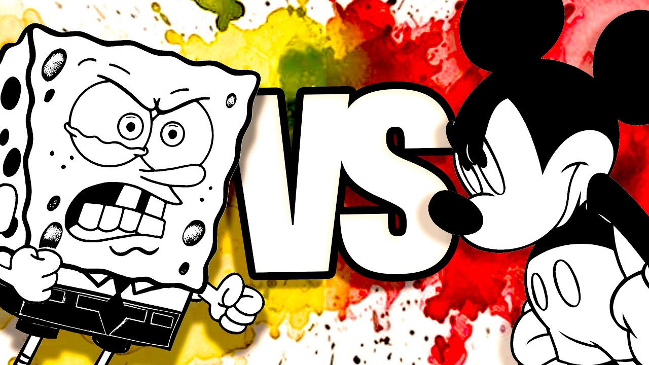 Why Spongebob Vs Mickey Mouse Isn't Close - YouTube