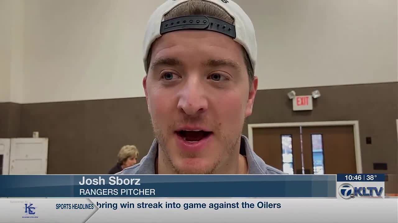 Rangers pitcher Josh Sborz gives insight in teams upcoming season ...