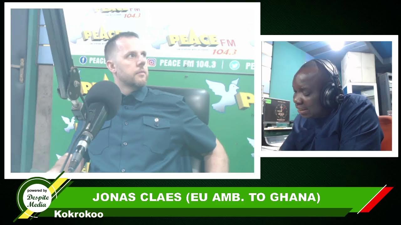Interview with JONAS CLAES, Dep. EU Ambassador To Ghana (16/04/2025) - YouTube