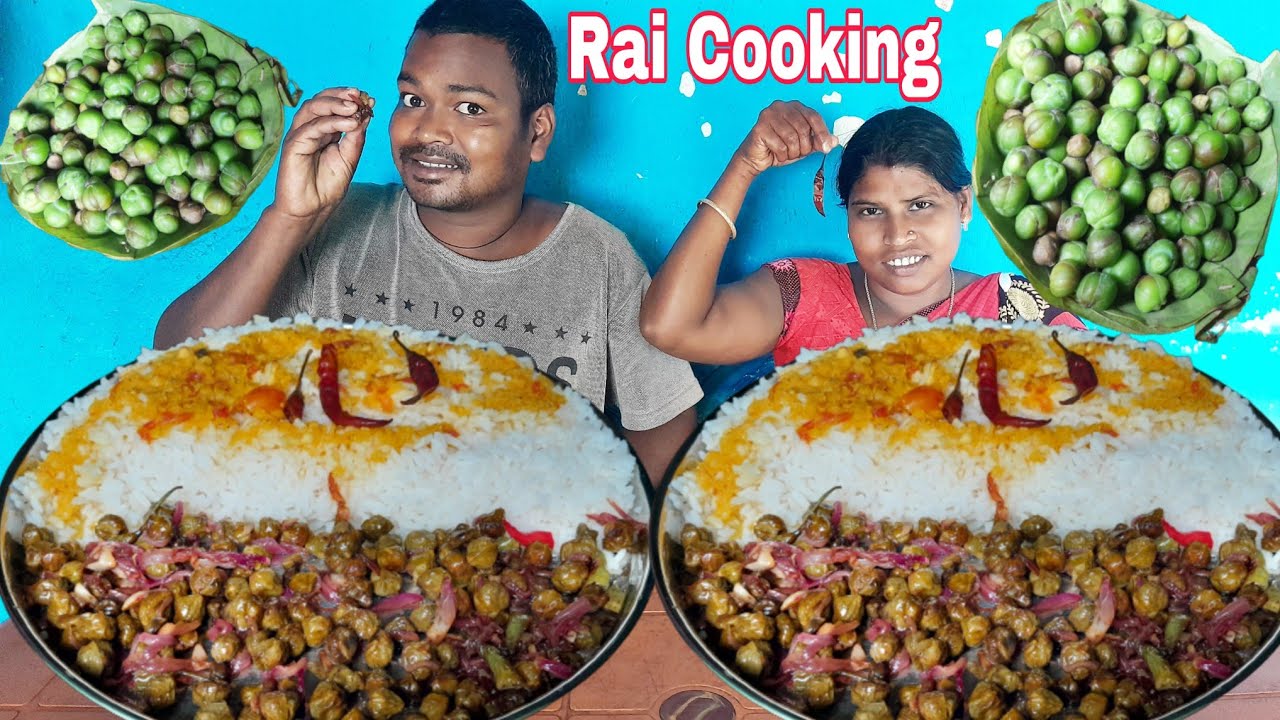 Forest rai vege cooking eating vlog | rai vegetables rice eating ...