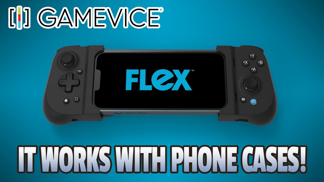 This telescopic controller works with your phone case! - Gamevice Flex ...