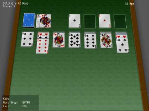 Automated 3D Solitaire AI Demo - YouTube
