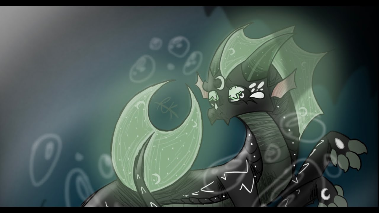 Mer-Moon speedpaint [+announcement] #wingsoffire #wof #speedpaint - YouTube