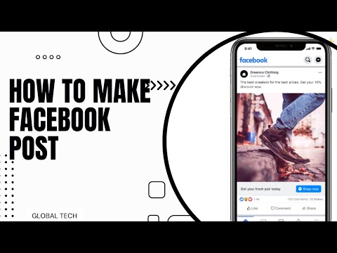 How to Make Facebook Post With Adobe Express - YouTube