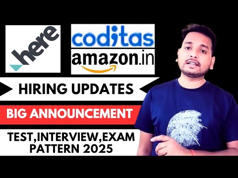Amazon, Coditas, Here Technology, Imp Hiring Updates 2025 | Big ...