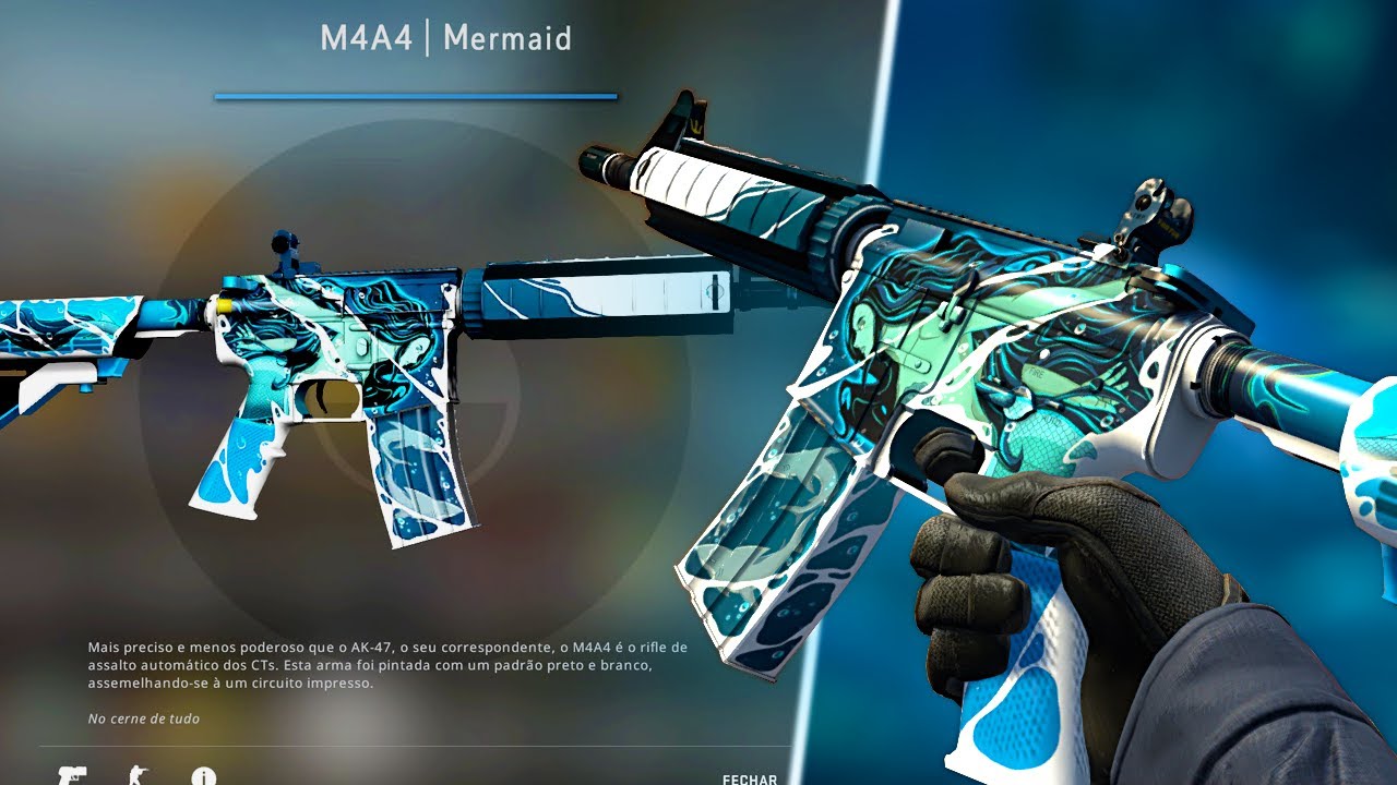Essa nova M4 afetará MUITO o mercado de skins!! (Poseidon v2?) - YouTube