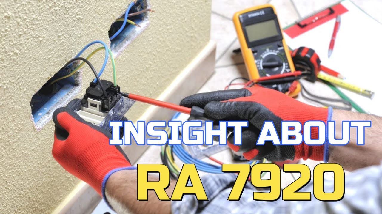 Insights about Republic Act No. 7920 (New Electrical Engineering Law ...