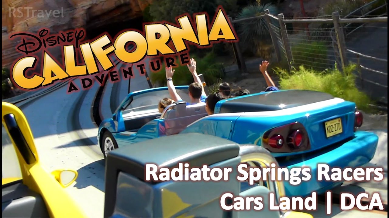 Radiator Springs Racers | Cars Land | Disney California Adventure - YouTube
