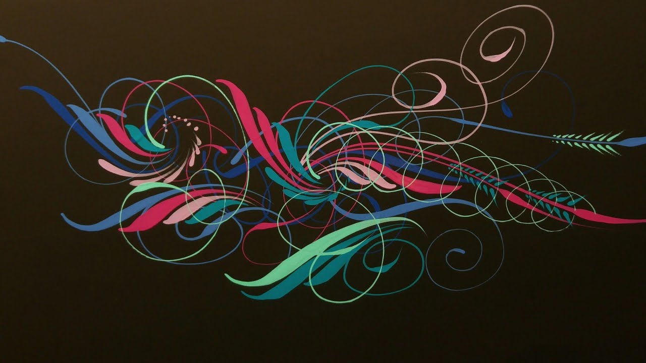 BEAUTIFUL PINSTRIPING ART - YouTube