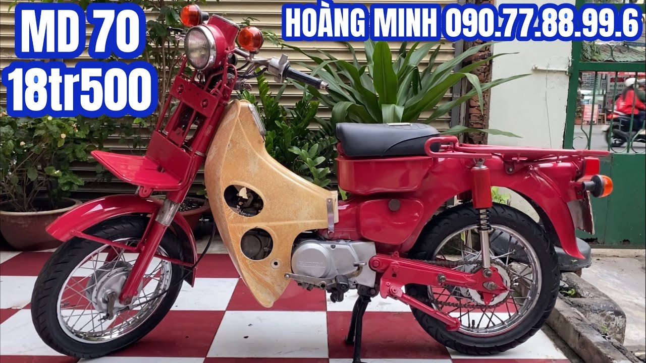 Đã bán 21/12/2024 HOÀNG MINH BÁN XE MD 70 MÀU ĐỎ 📲 090.77.88.99.6 - YouTube
