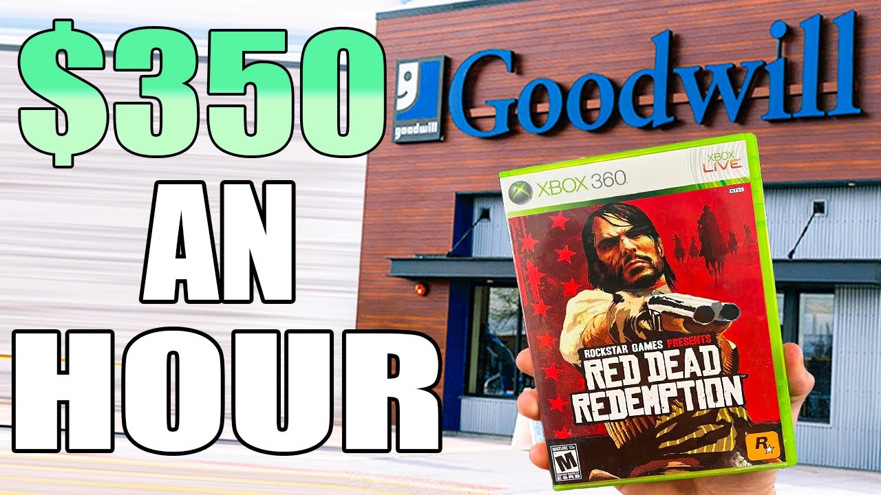Can You Make Money Reselling Video Games From Goodwill? - YouTube