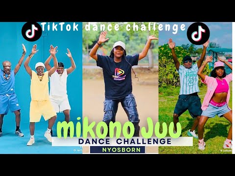 MIKONO JUU BY IYANII DANCE CHALLENGE #iyanii #dancechallenge 