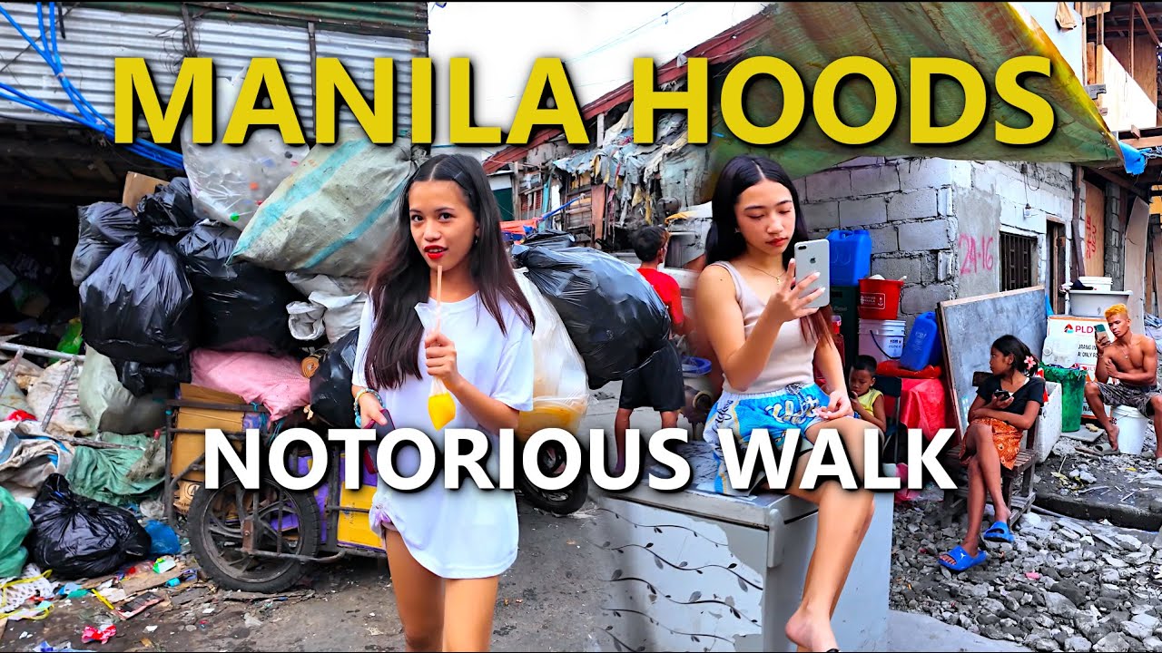 NOTORIOUS HOLIDAY WALK INSIDE PHILIPPINES' INFAMOUS HOODS [4K] - YouTube