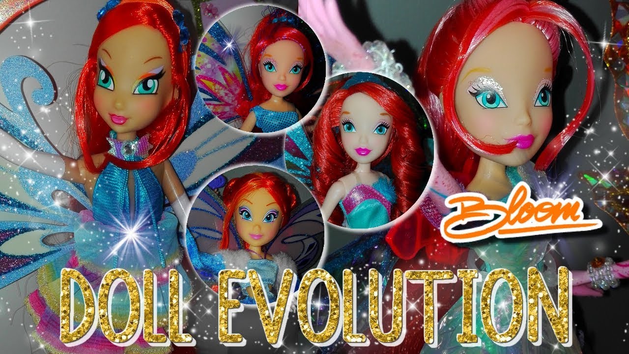 Winx Club - Bloom Doll Evolution (From Magic Winx to Tynix) - YouTube