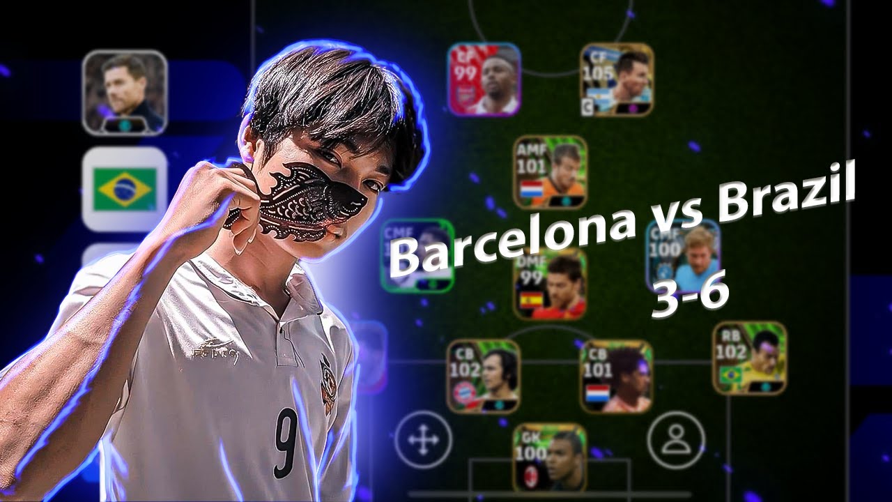 Friendly Match Brazil 6 vs 3 Barcelona FC - YouTube